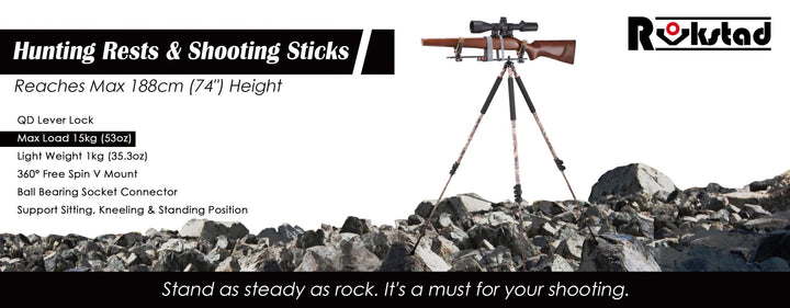RokStad: Best Hunting Gun Monopods I Bipods I Tripods I Shooting Sticks ...