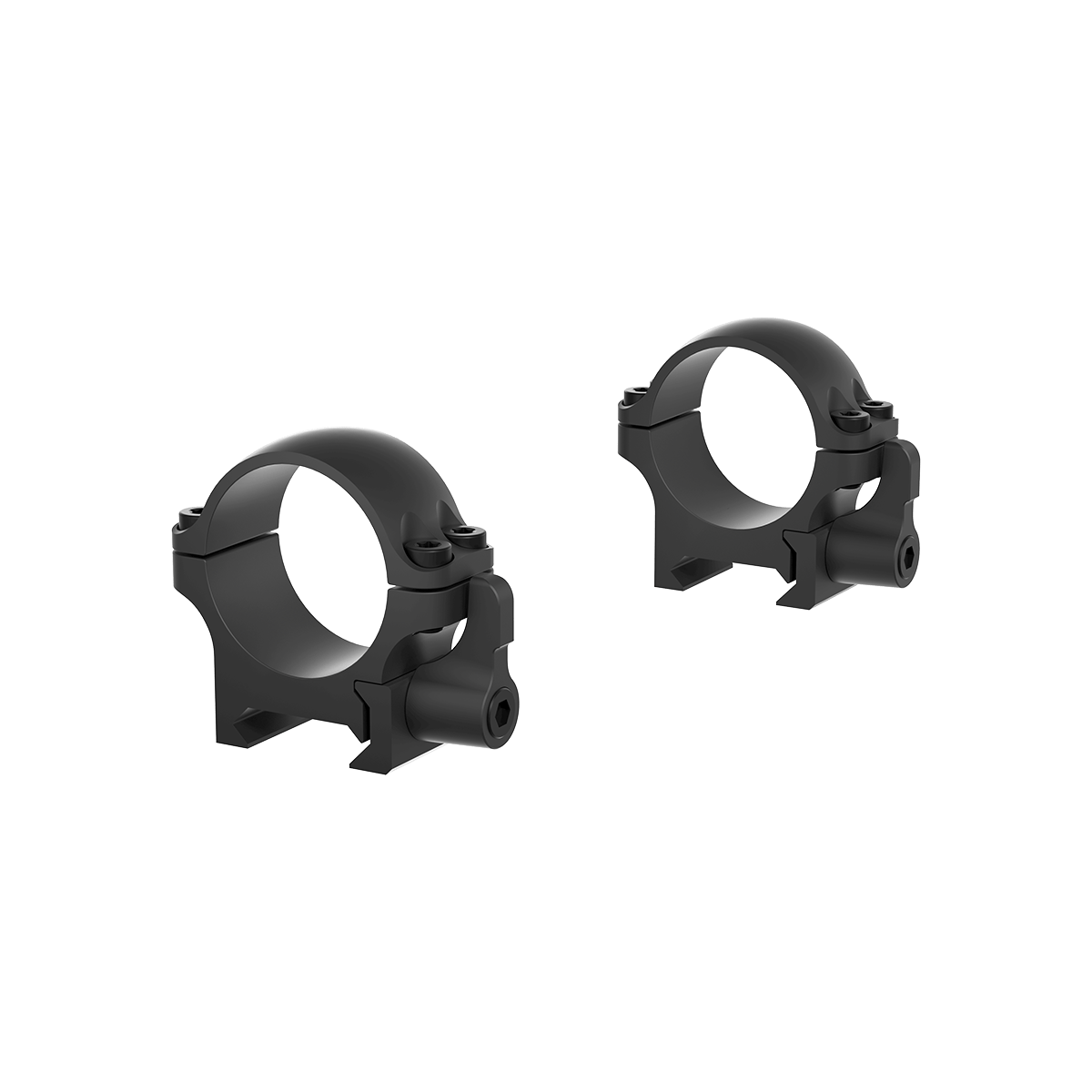30mm Steel Weaver Quick Release Rings 0.8in Low Profile – Vector Optics ...