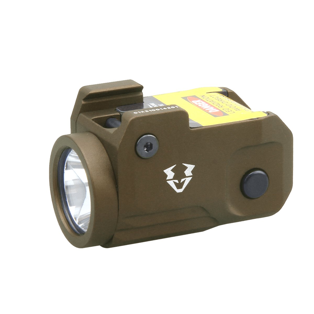 Vaide Scrapper Subcompact Pistol Flashlight FDE - Vector Optics ...