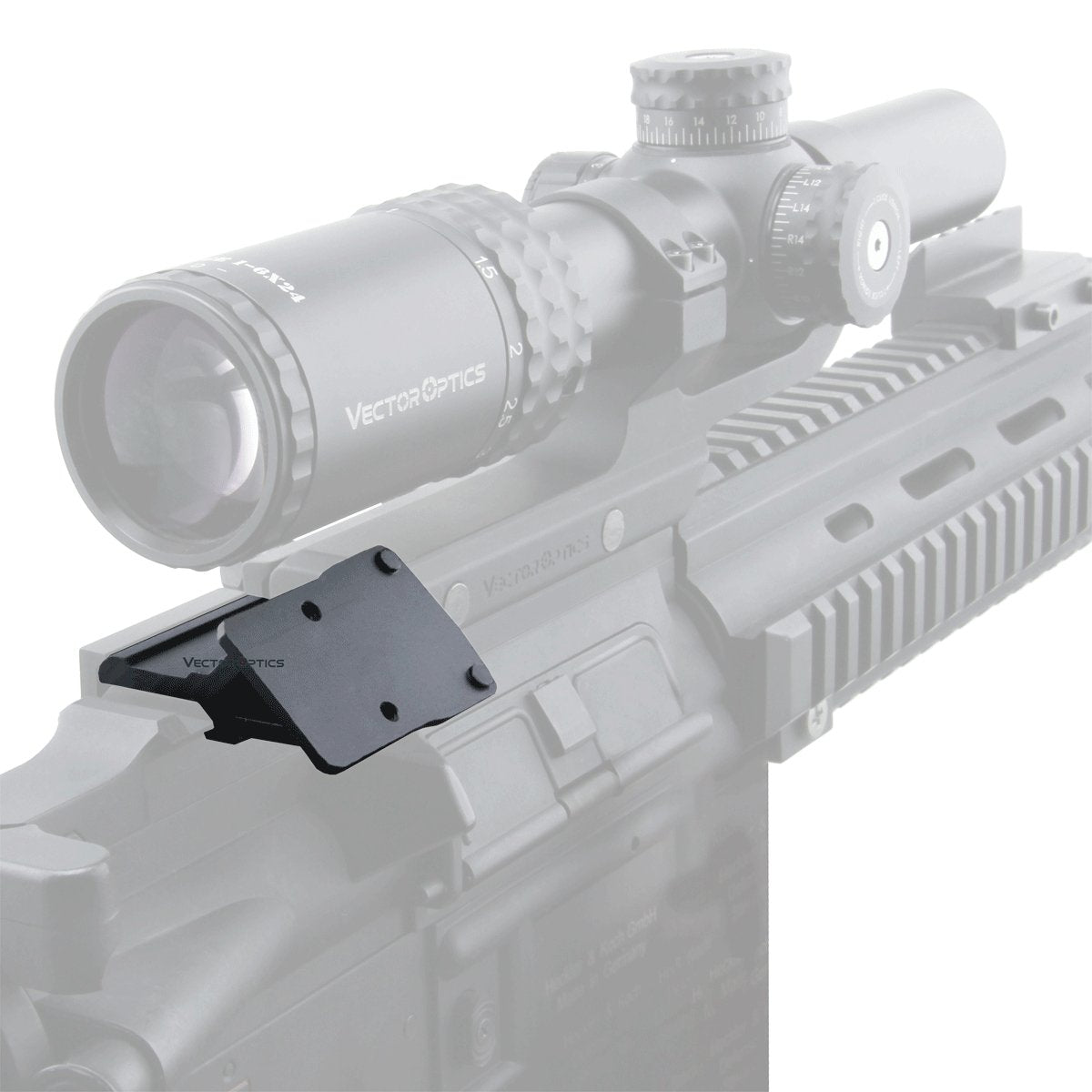 Vector Optics MOJ Red Dot Sighjt Offset Picatinny Mount Suits - Vector ...