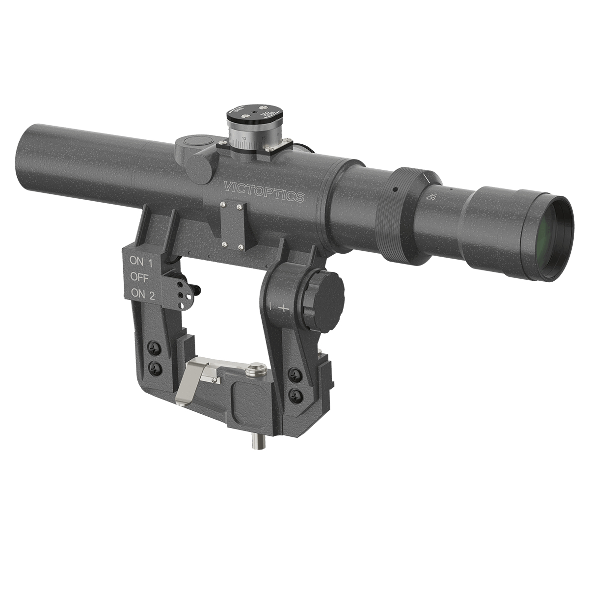 VictOptics SVD 3-9x24 FFP MPVO Rifle Scope | Illuminated Reticle ...